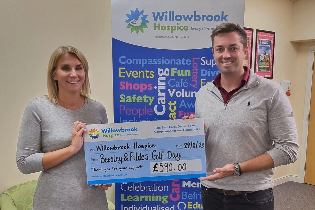 Thank you Beesley Fildes! | Willowbrook Hospice