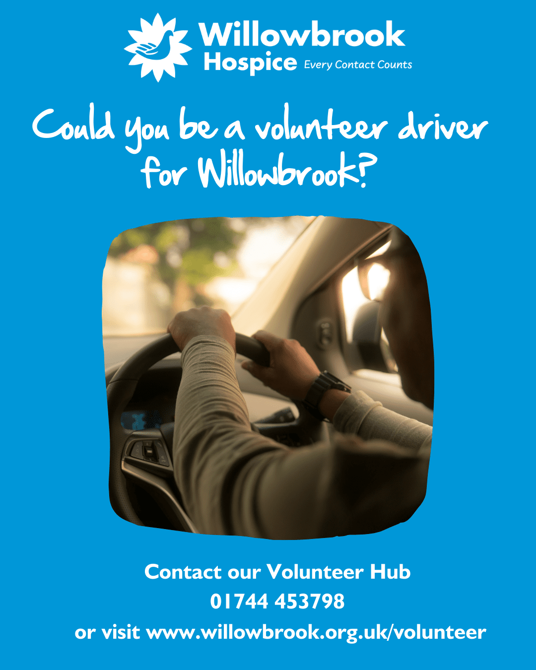 Volunteer Driver Needed! | Willowbrook Hospice