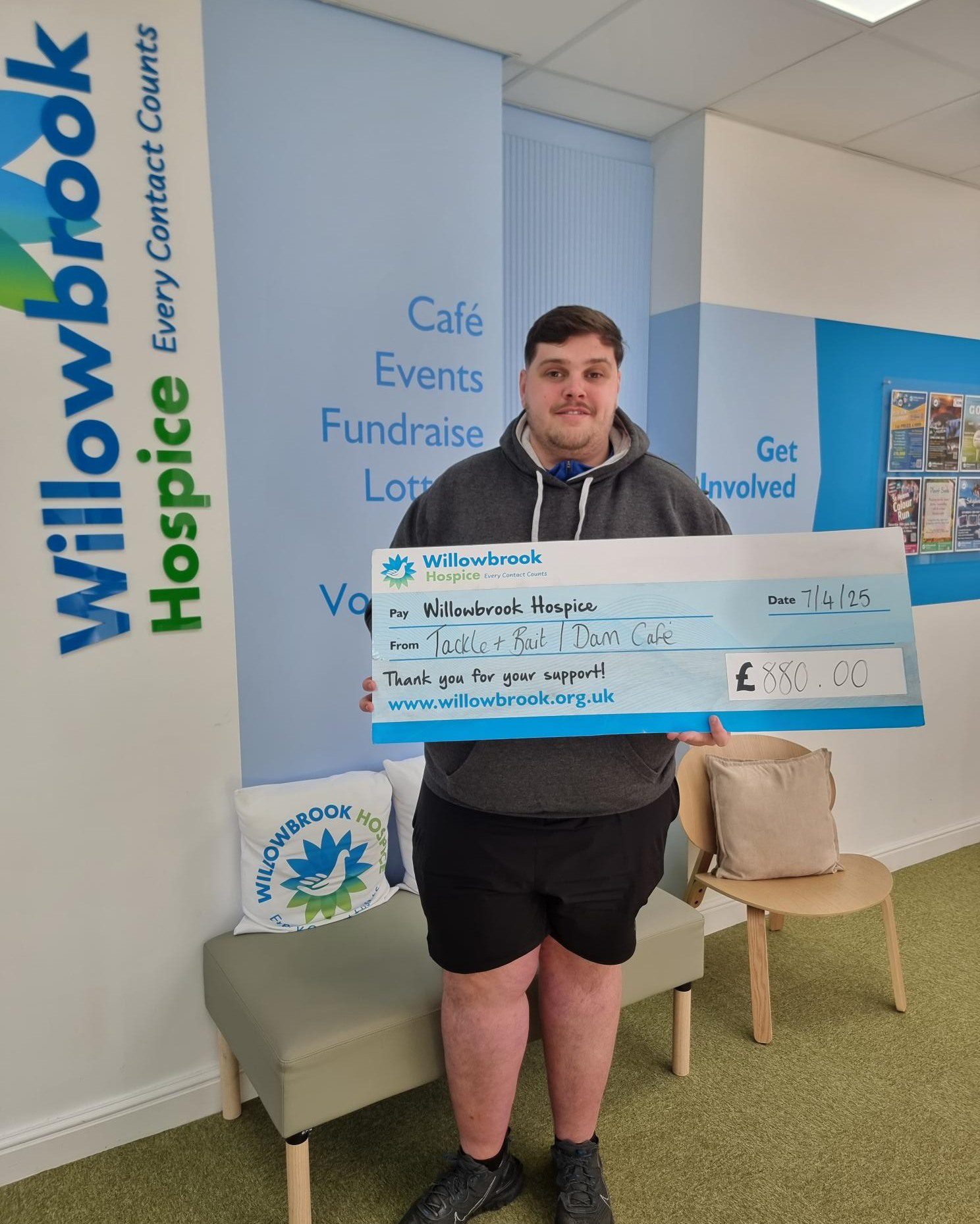 Platty's Fishing match raises £880! | Willowbrook Hospice