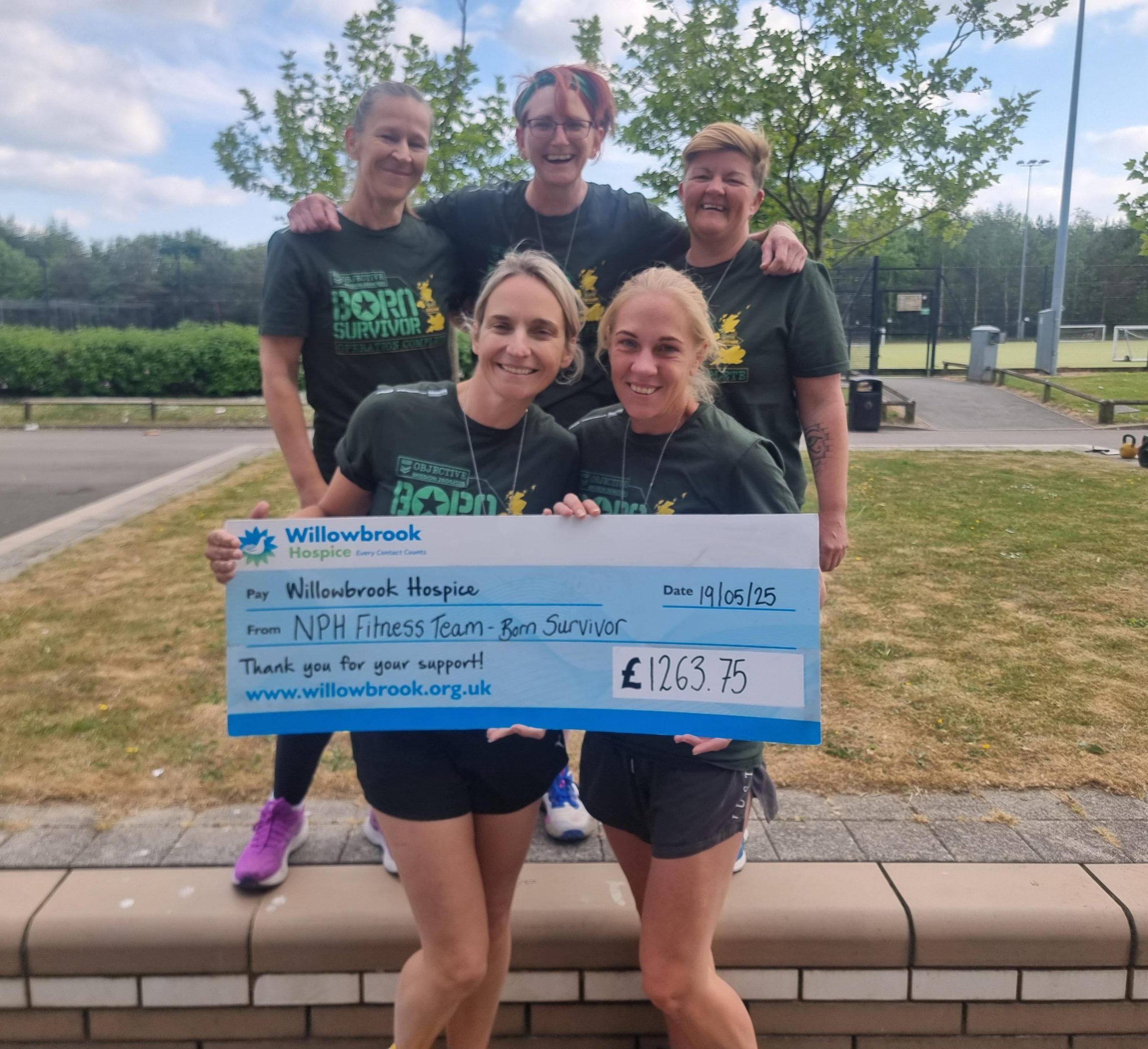 Congratulations team NPH Fitness for raising £1,263.75 after taking on ...