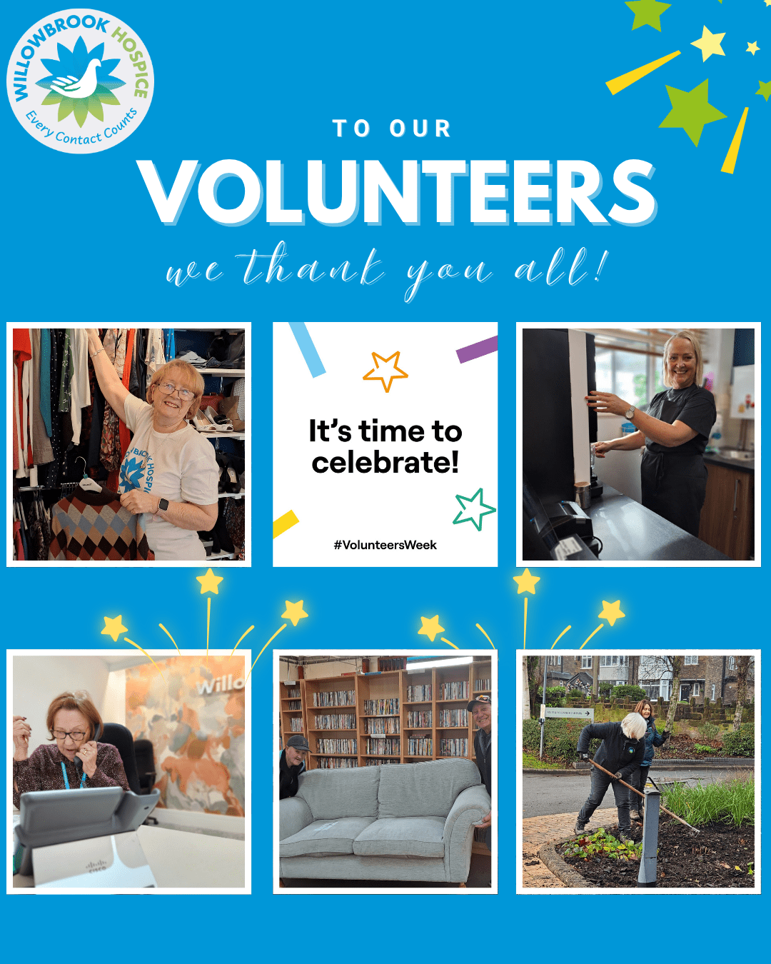 Volunteers Week 2025 | Willowbrook Hospice