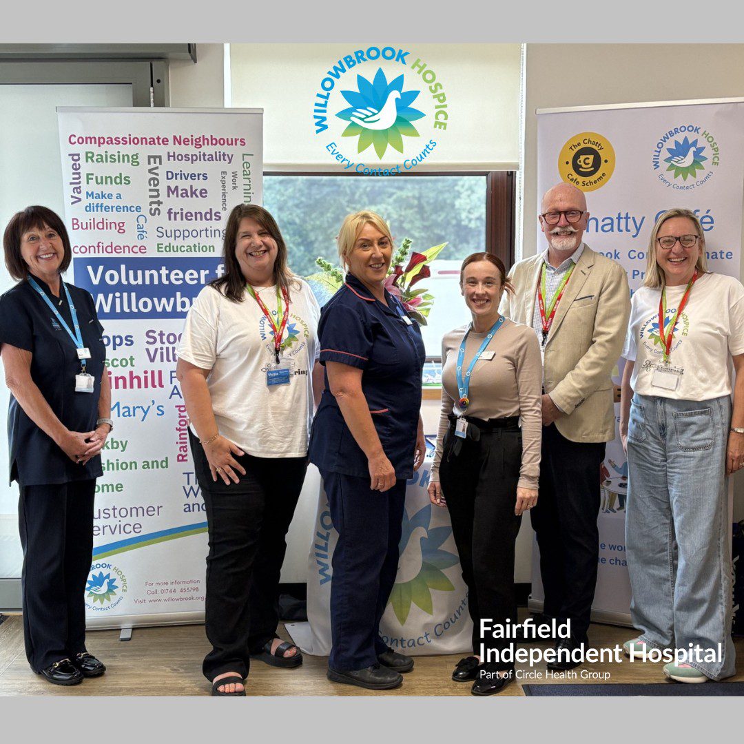 Fairfield Independent Hospital Chooses Willowbrook as Charity of the Year | Willowbrook Hospice