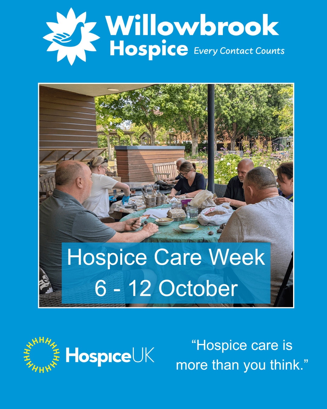 Hospice Care Week - Outreach Services | Willowbrook Hospice