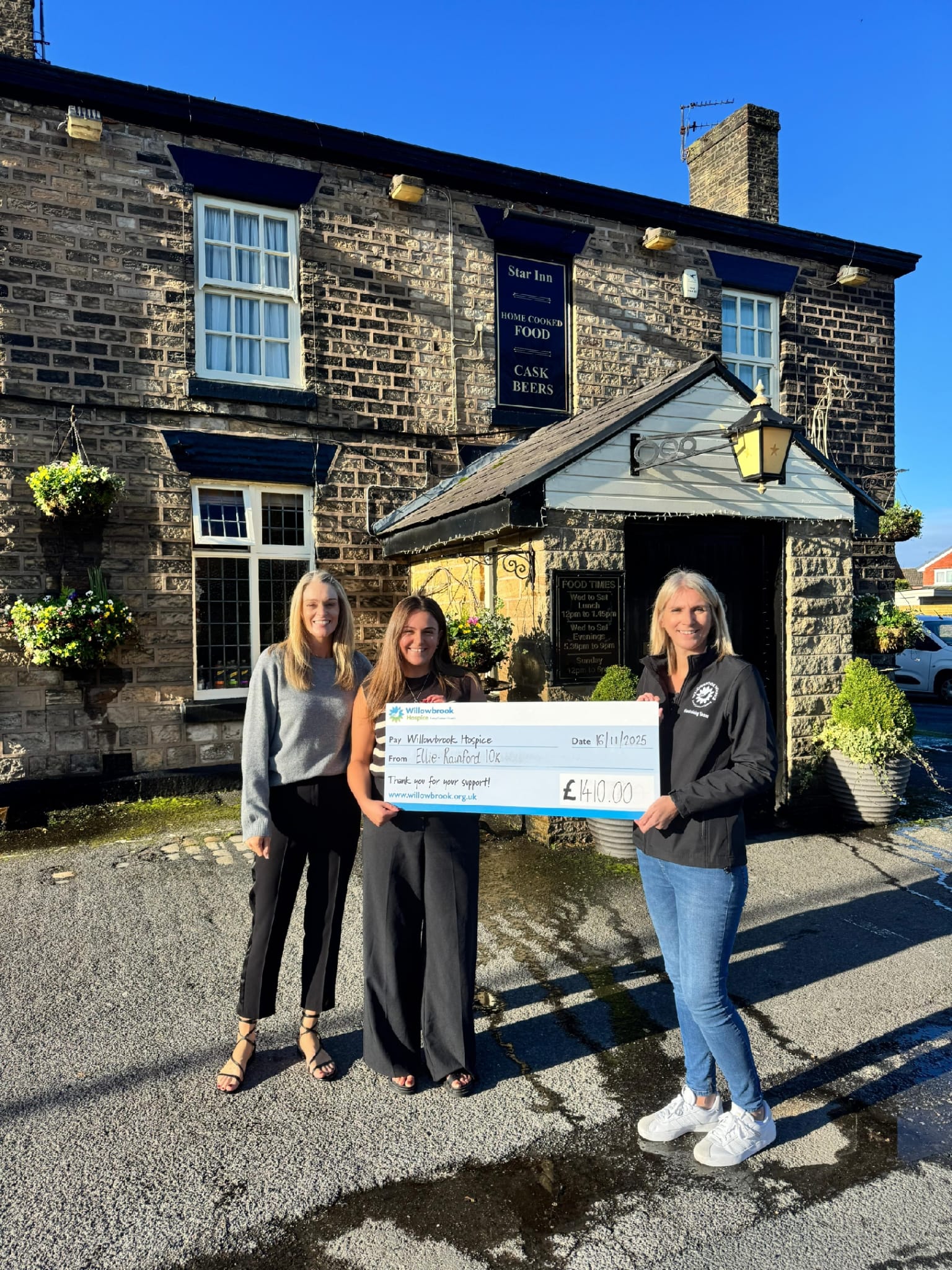 Thank you The Star Inn | Willowbrook Hospice